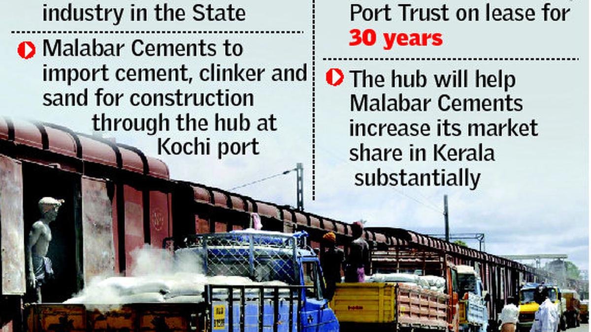 Work on cement hub inaugurated - The Hindu