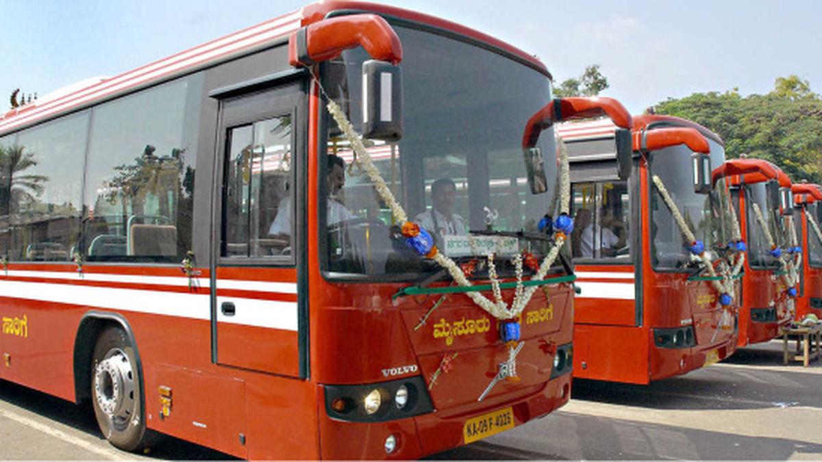 KSRTC plans more AC buses in Mysuru to beat the heat - The Hindu