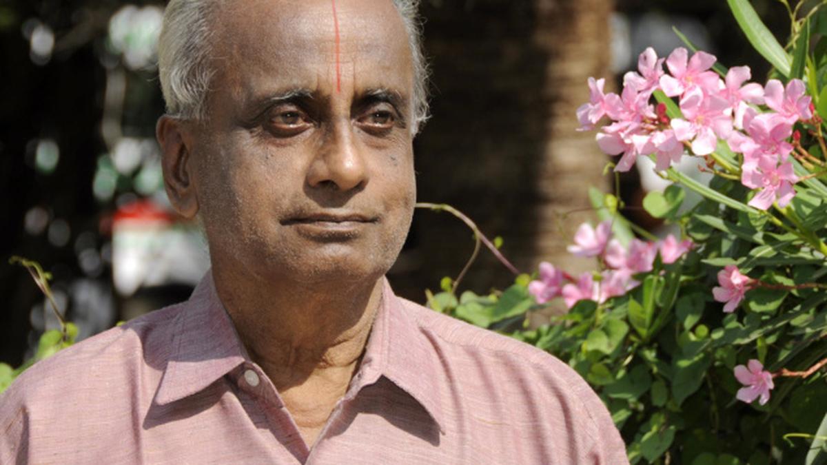 R. Srinivasan's life dedicated to Carnatic music - The Hindu