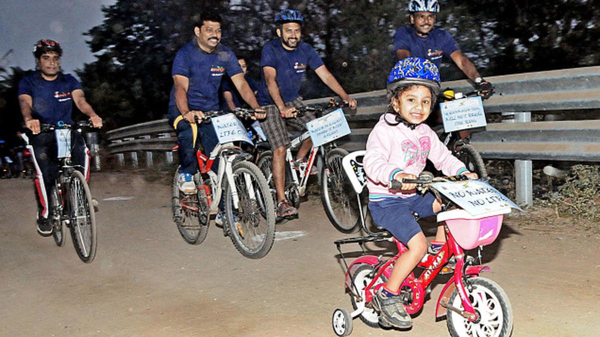 Cyclothon to spread awareness on need to conserve water - The Hindu