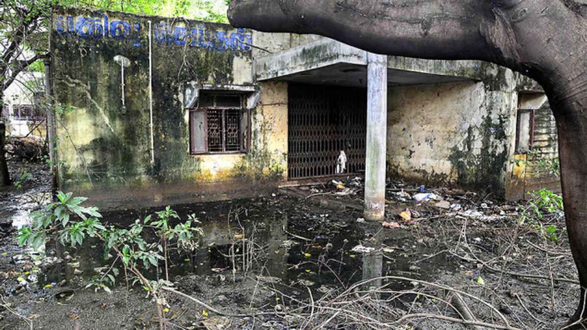 PHC building unused for 23 years - The Hindu