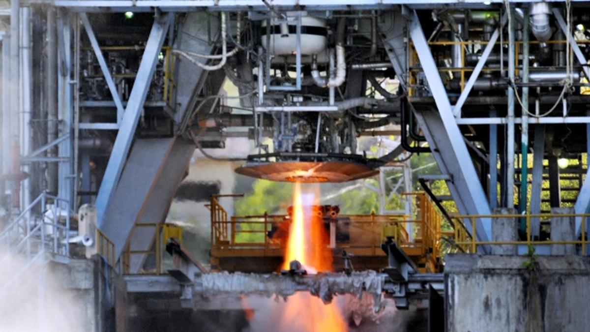 ISRO upbeat as indigenous cryo engine passes test - The Hindu