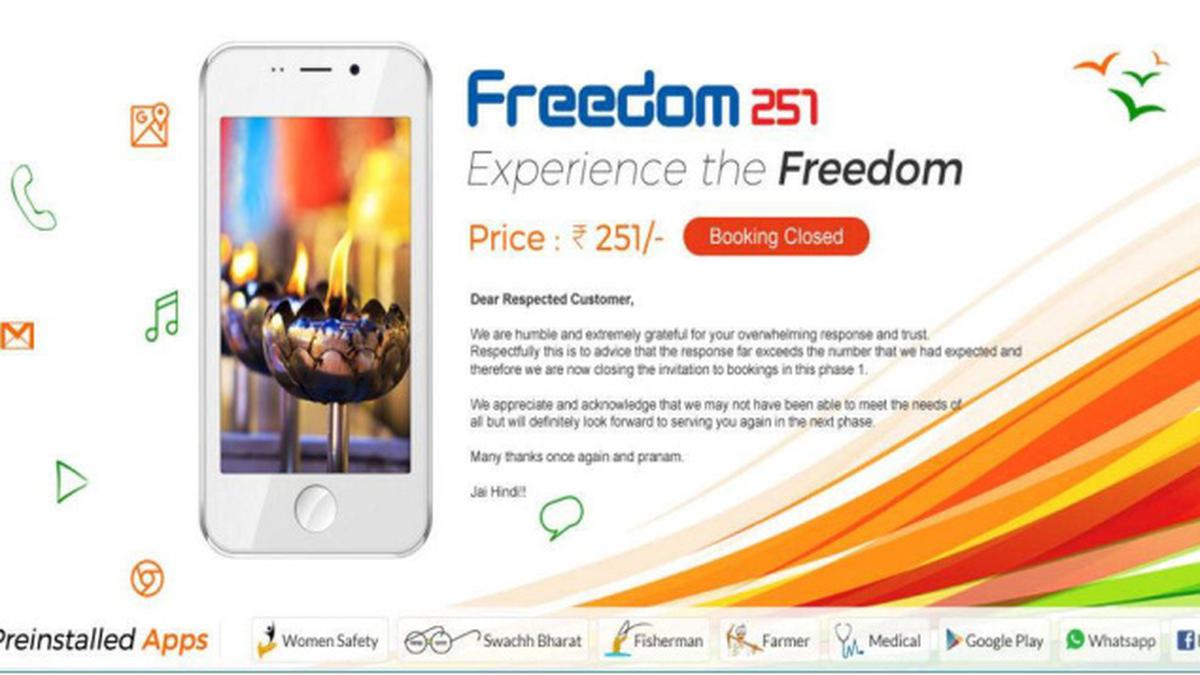 Seven things to know before you book Freedom 251 - The Hindu