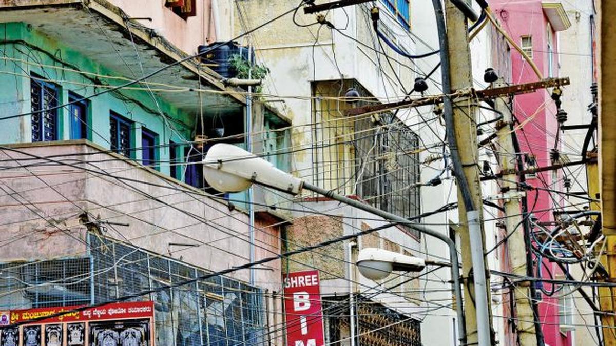 Entangled: Bescom and UDD cross over cable wires - The Hindu