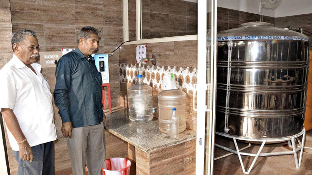 All wards to get purified drinking water units soon - The Hindu