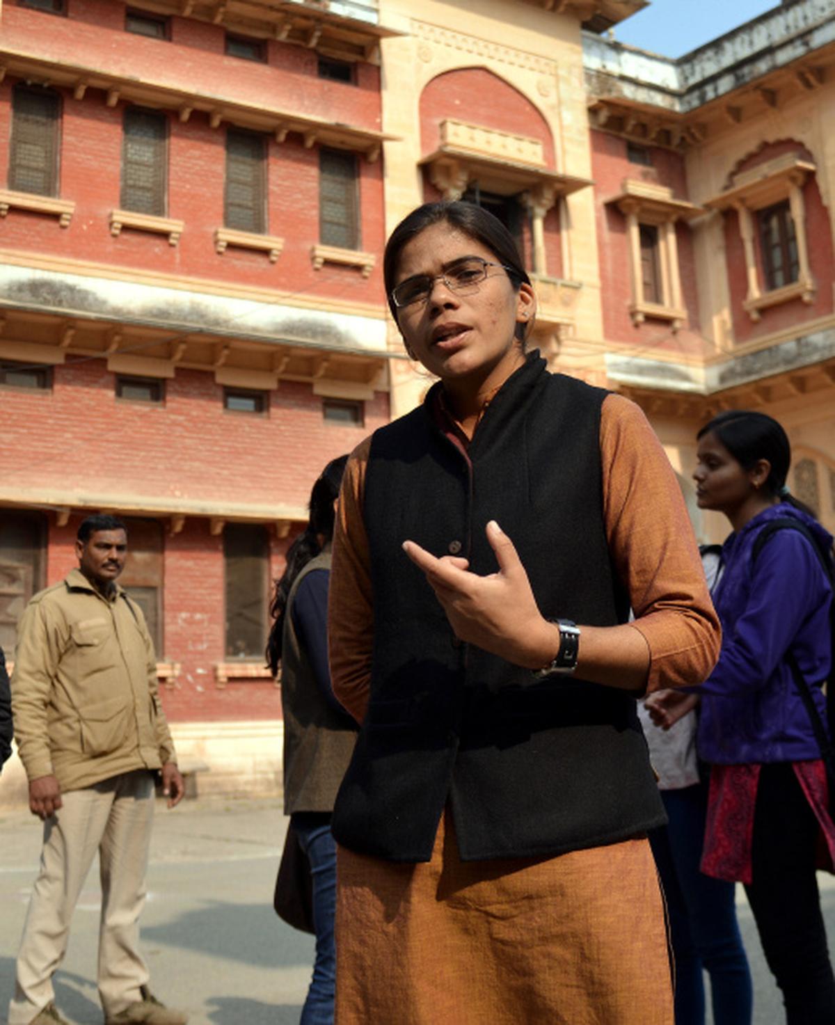 I am being harassed for campus activism, claims student leader - The Hindu