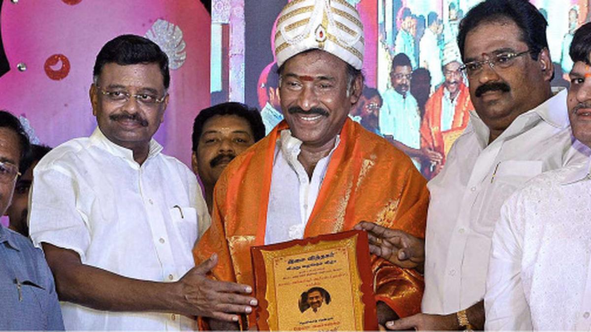 Music composer Deva honoured - The Hindu