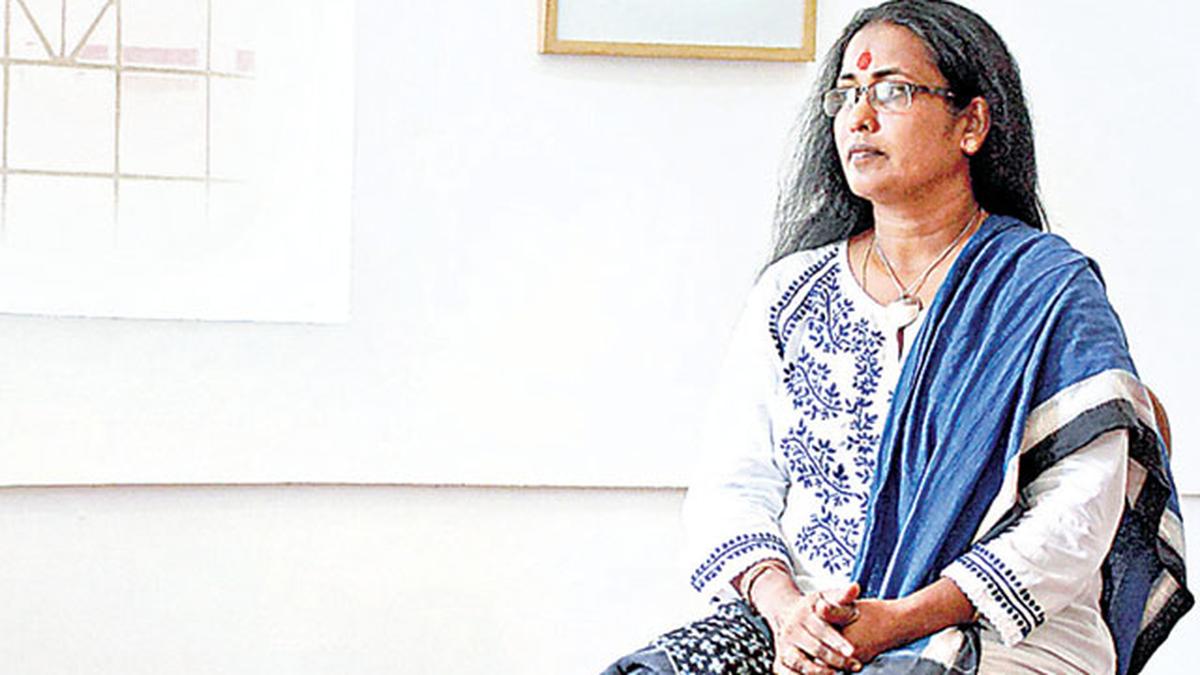 Artist Sajith R. Shankar on her new works in 'Alter Bodies' series - The Hindu