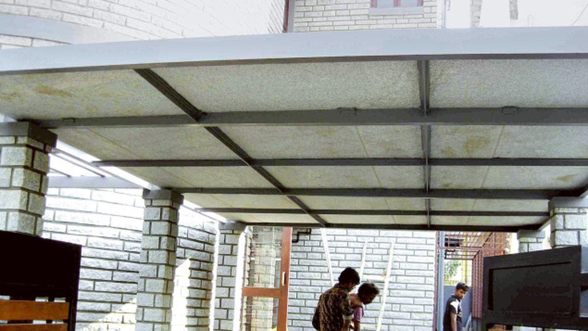 Stone for a roof - The Hindu