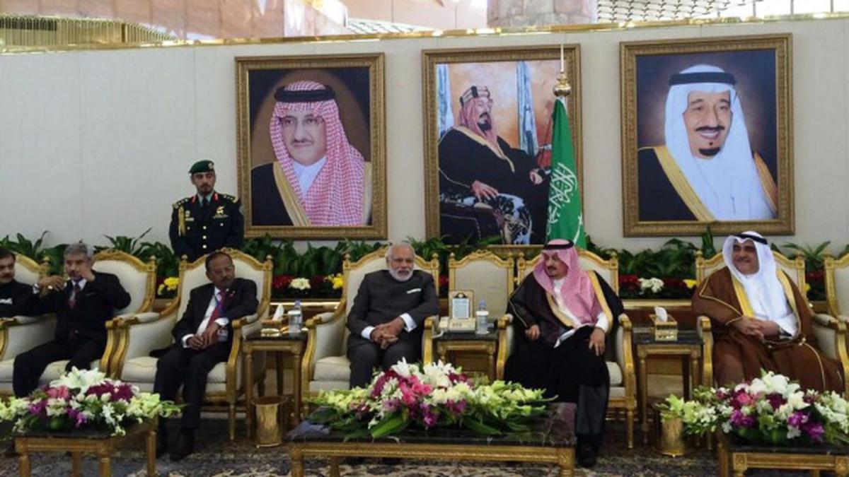 Prime Minister in Saudi Arabia on two-day visit - The Hindu