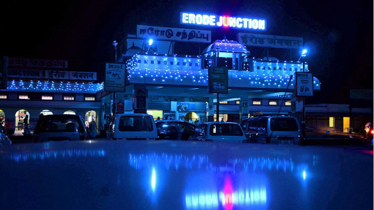 Railway stations turn blue in support of autism - The Hindu