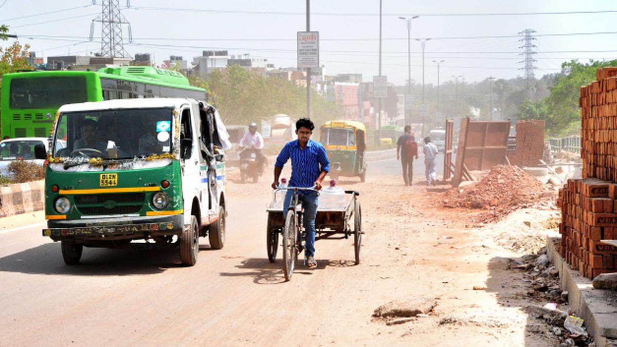 War on dust pollution begins - The Hindu