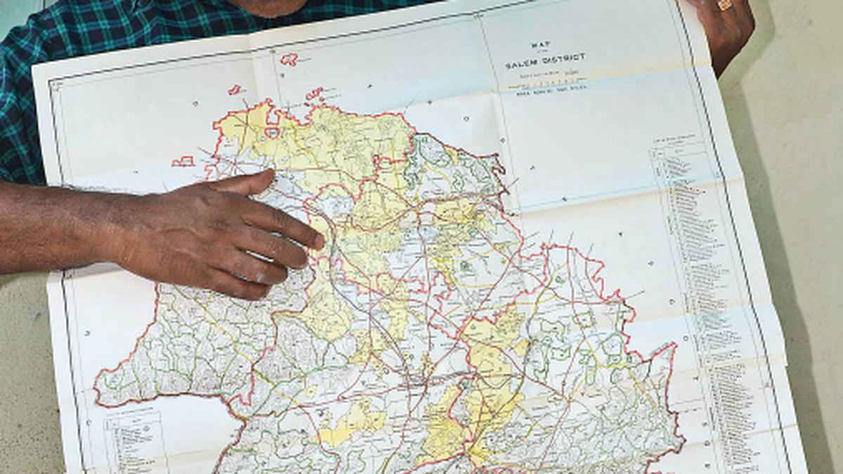 Salem’s history on a map - The Hindu