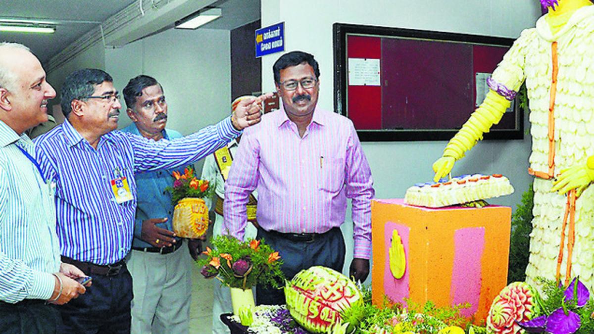 Model polling booth inaugurated - The Hindu