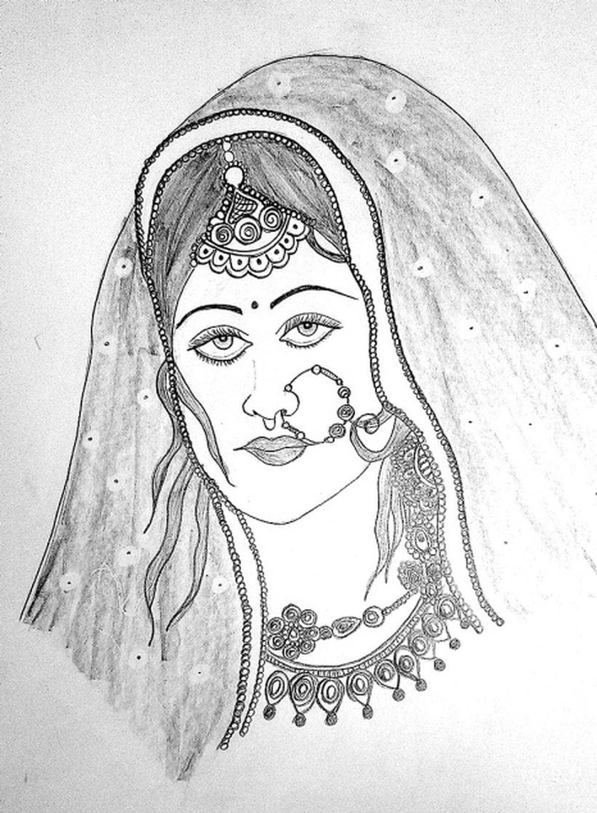 Drawings from India for scrapbook - The Hindu