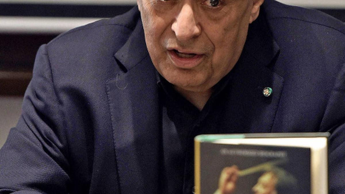 Zubin Mehta launches his biography - The Hindu