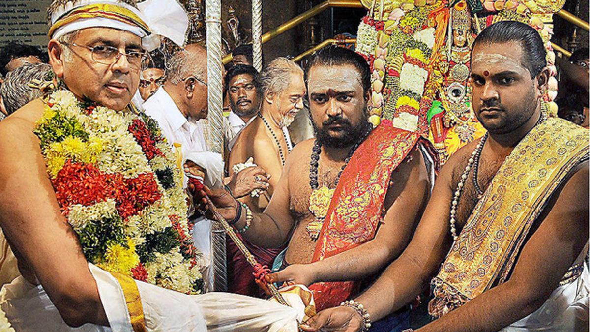 Coronation ceremony performed - The Hindu