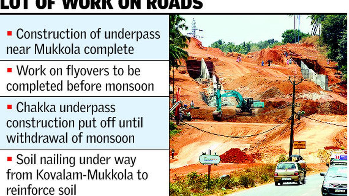 Underpass near Mukkola ready - The Hindu