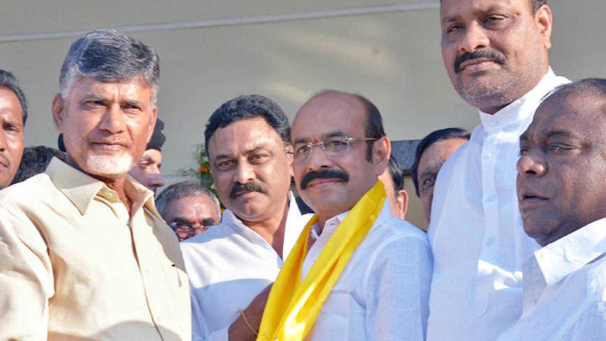 Kurnool MLA joins Telugu Desam - The Hindu