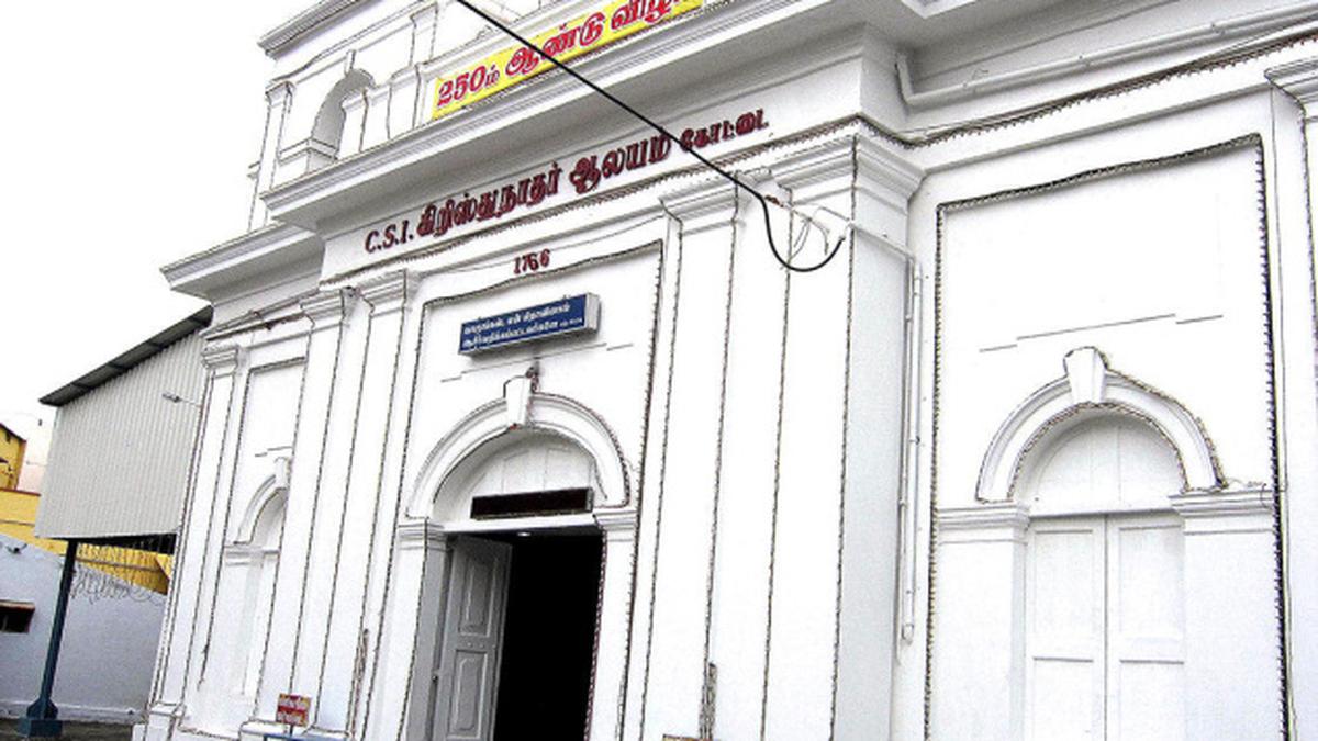 The ‘Chathiram’ where Bishop Heber gave his last sermon - The Hindu