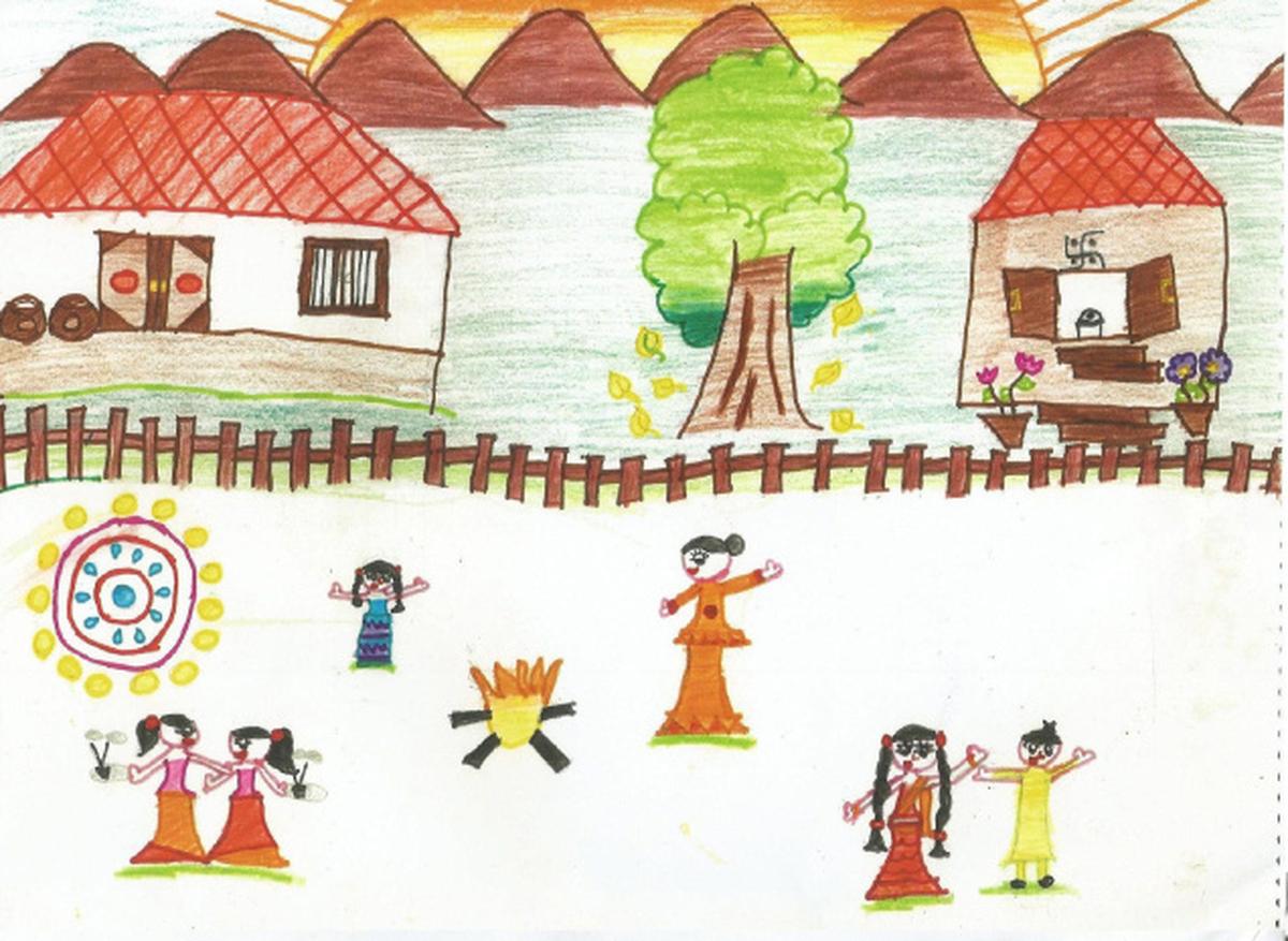 Drawings from India - The Hindu