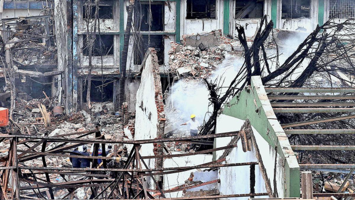 Dombivli chemical factory blast: NDRF allays poisonous gas fears - The Hindu