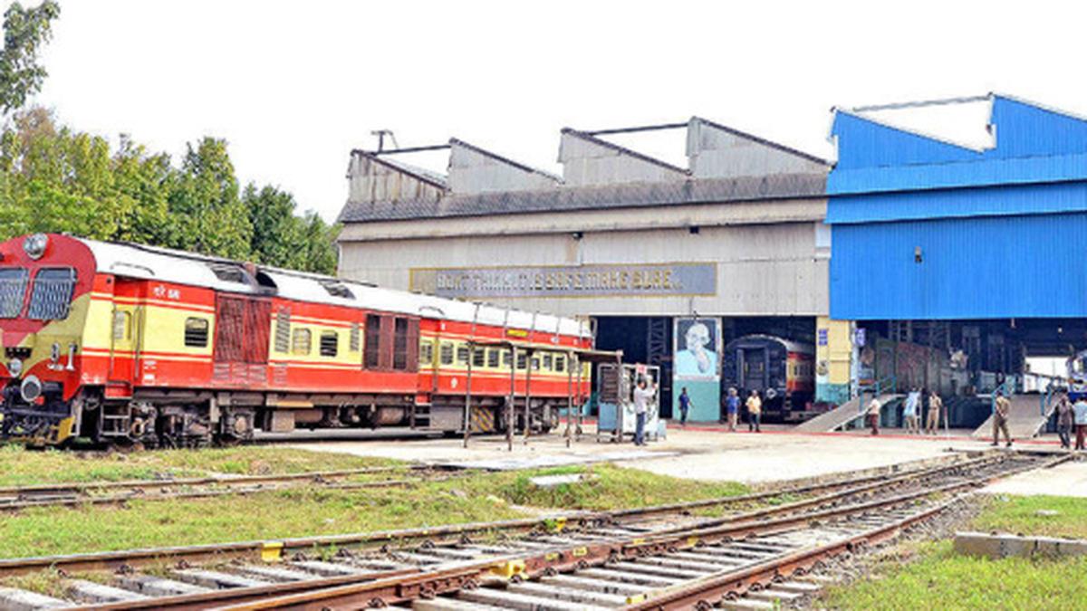 Diesel Loco Shed inching towards global certification - The Hindu