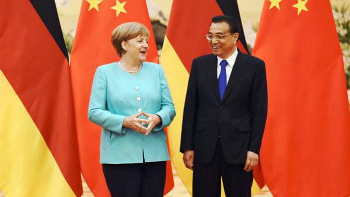 Angela Merkel meets with Chinese Premier amid trade concerns - The Hindu