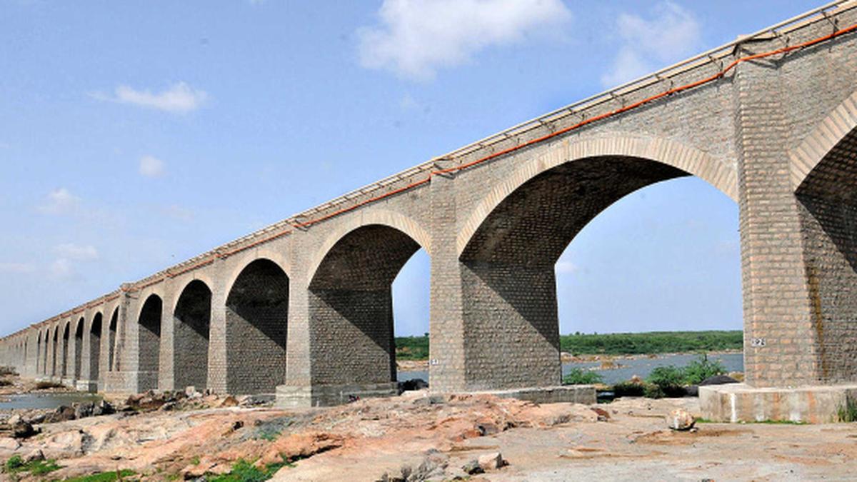 Krishna bridge on NH-167 to close for renovation - The Hindu