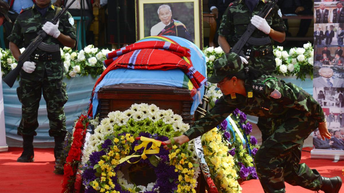 Slideshow: Tributes paid to Naga leader Isak Chisi Swu - The Hindu