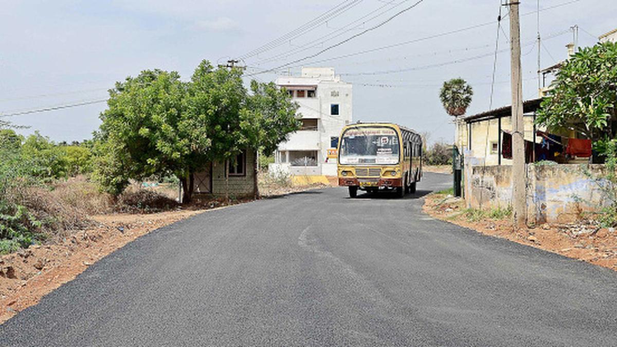 Pucca roads outside core city areas conducive for urban spread - The Hindu