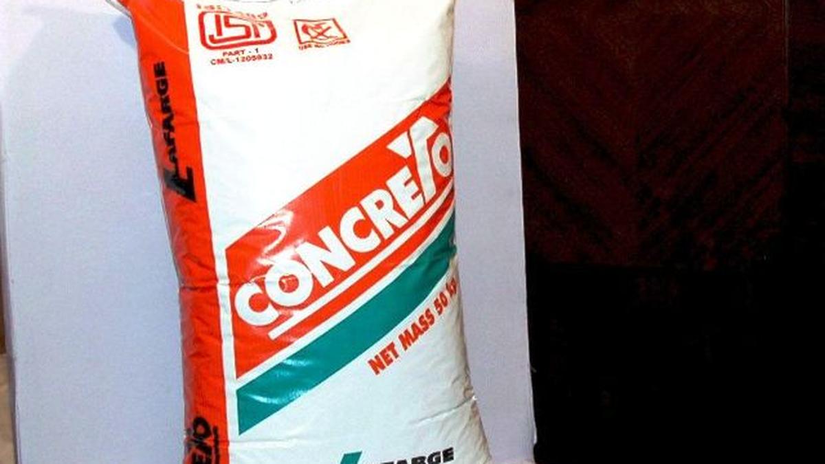 Nirma to buy Lafarge India cement assets for $1.4 billion - The Hindu