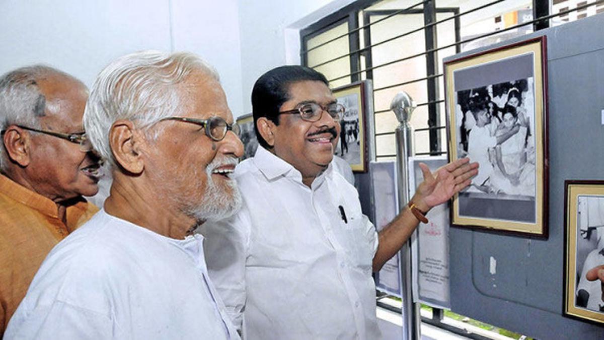 Gopinathan Nair turns 95 - The Hindu