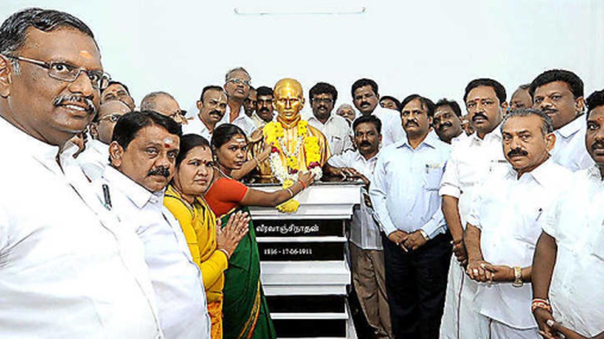 Vanchinathan’s birth anniversary celebrated - The Hindu