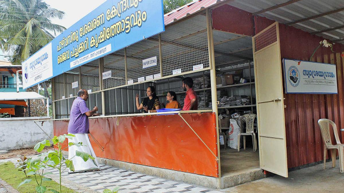 A unique initiative by a village in waste disposal - The Hindu