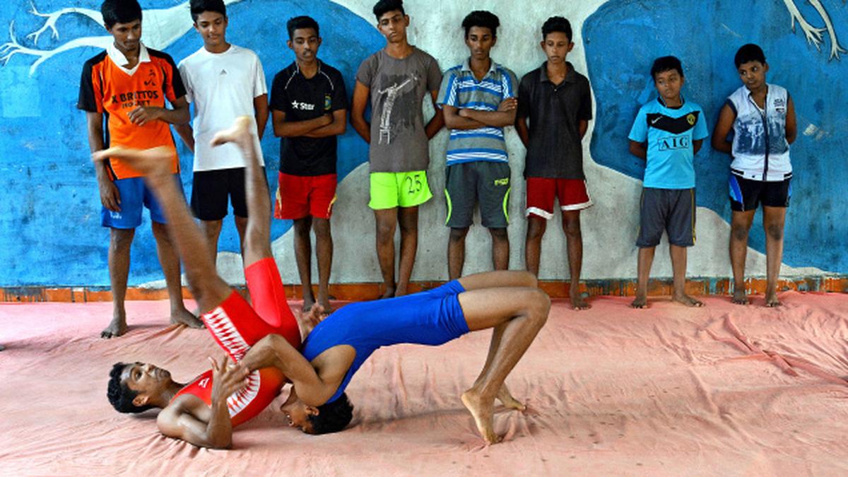 T. J. George the man behind Gatta Ghusti, a native form of wrestling ...