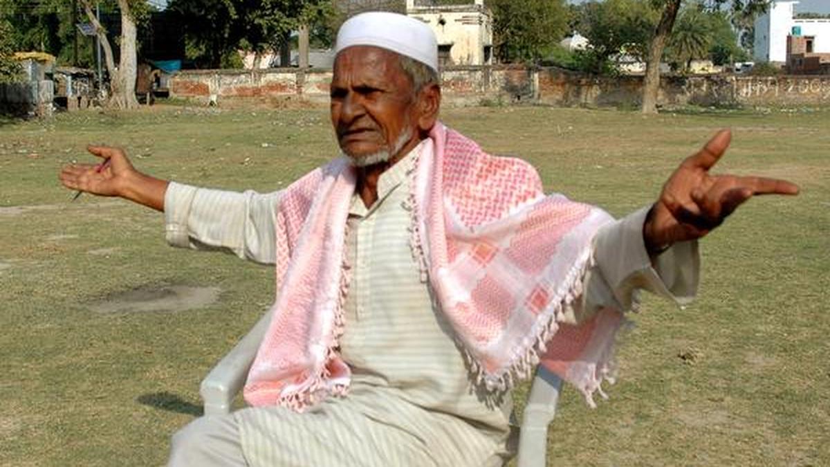 Omar Rashid profiles Hashim Ansari, the oldest litigant in the Babri ...