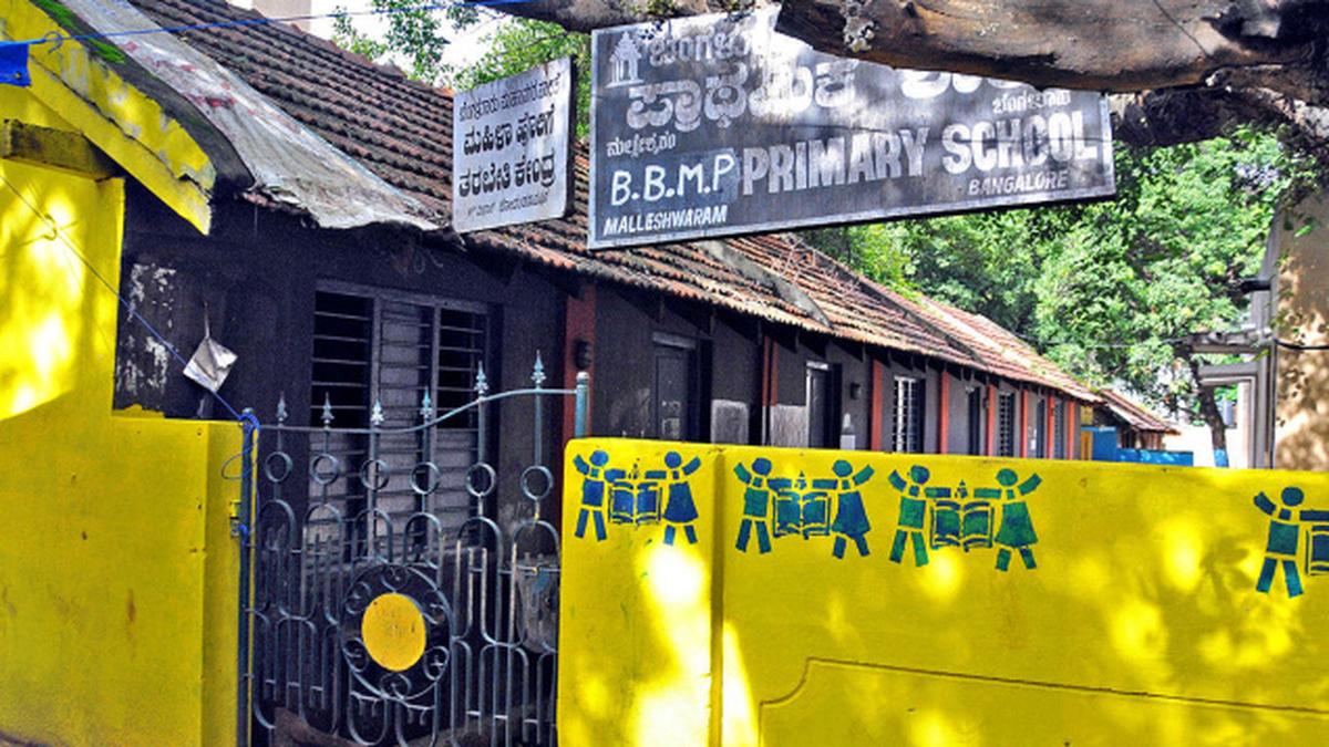 Volunteers face trouble for cleaning BBMP school - The Hindu