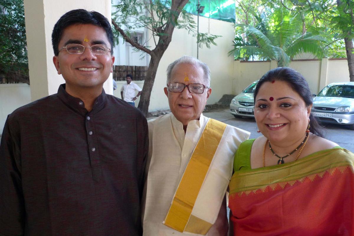 Up close and personal with violin maestro T. N. Krishnan and daughter ...