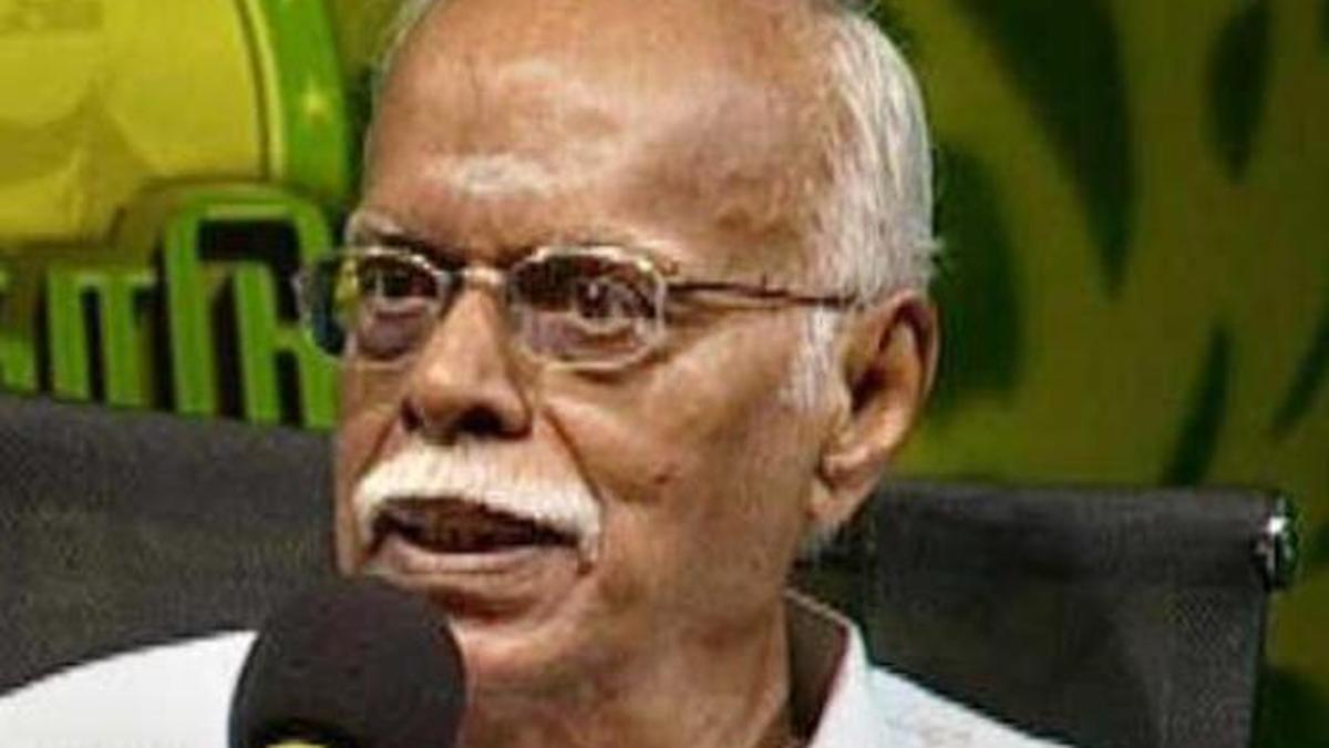 Veteran writer-producer Panchu Arunachalam passes away - The Hindu