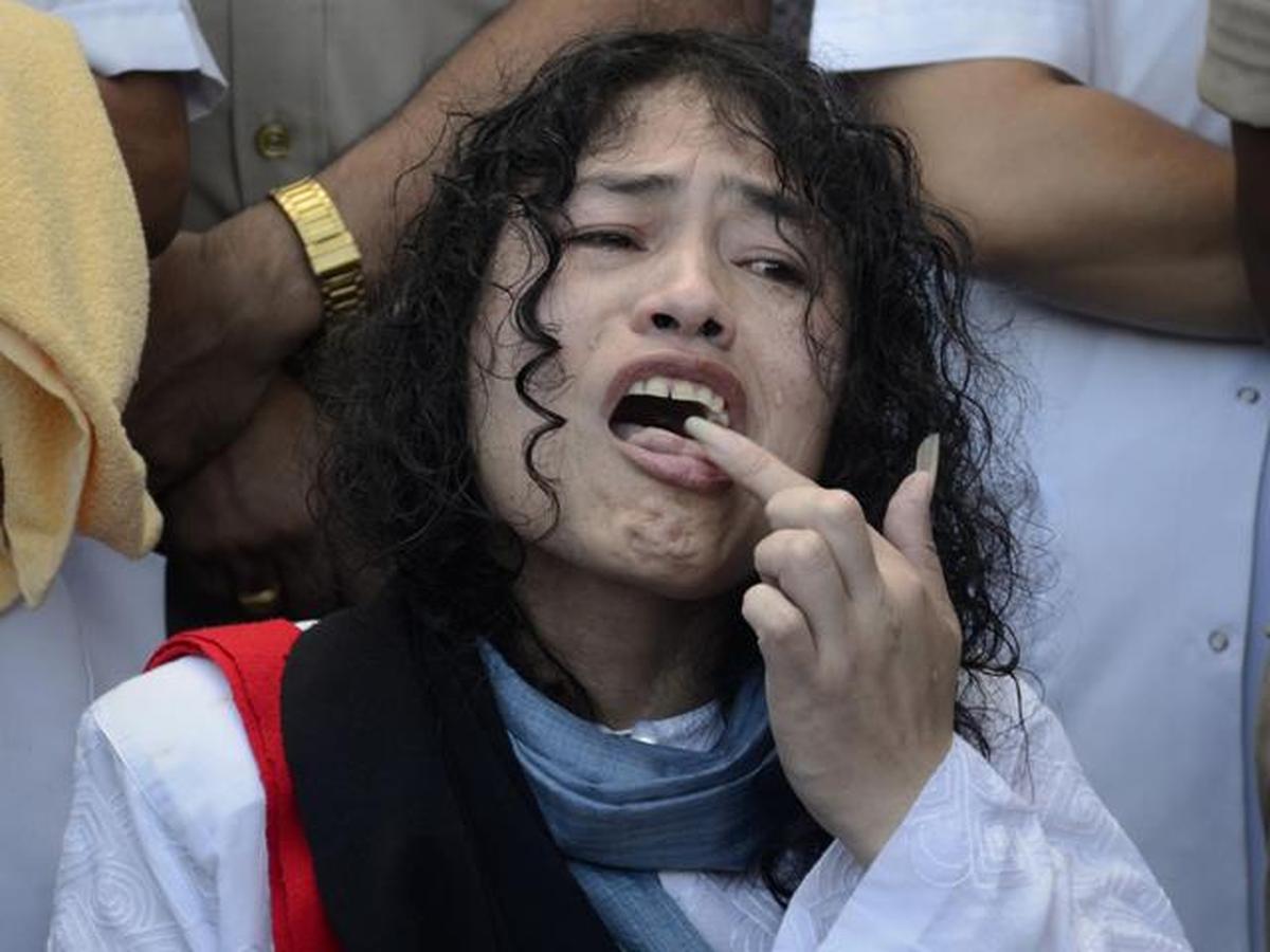 Irom Sharmila ends 16-year fast - The Hindu