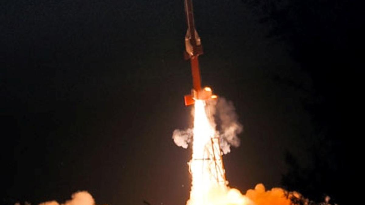 ISRO successfully test-fires scramjet engine - The Hindu