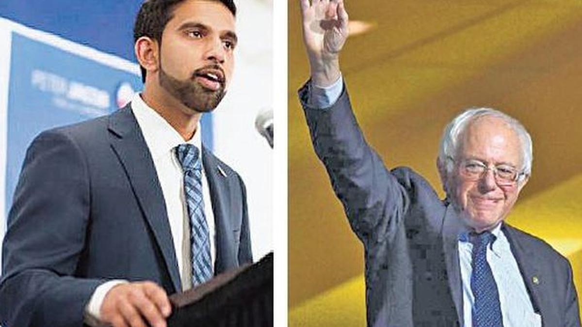Support from Sanders boosts Indian-American’s campaign - The Hindu