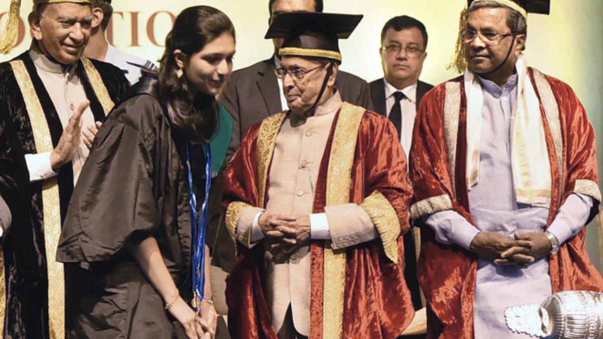 Girl power all the way at NLSIU convocation - The Hindu