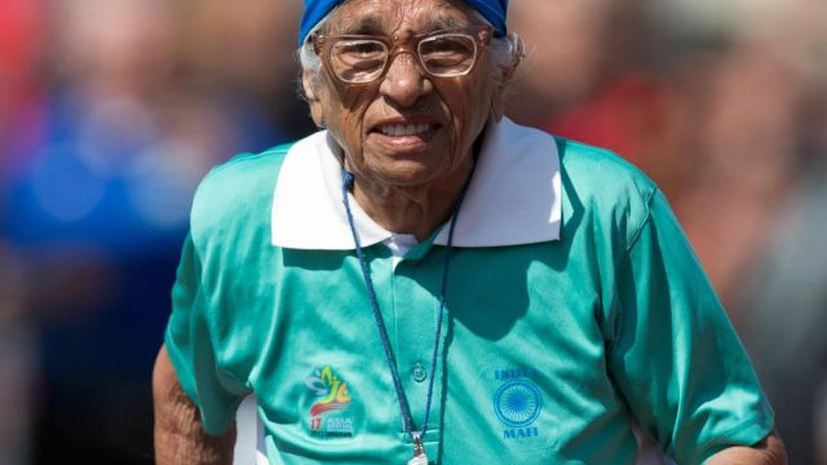 100-year-old runner from India bags medal - The Hindu