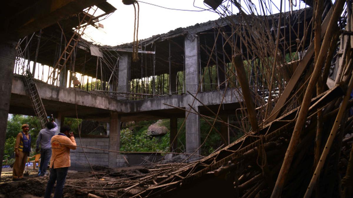 Another building bites the dust - The Hindu