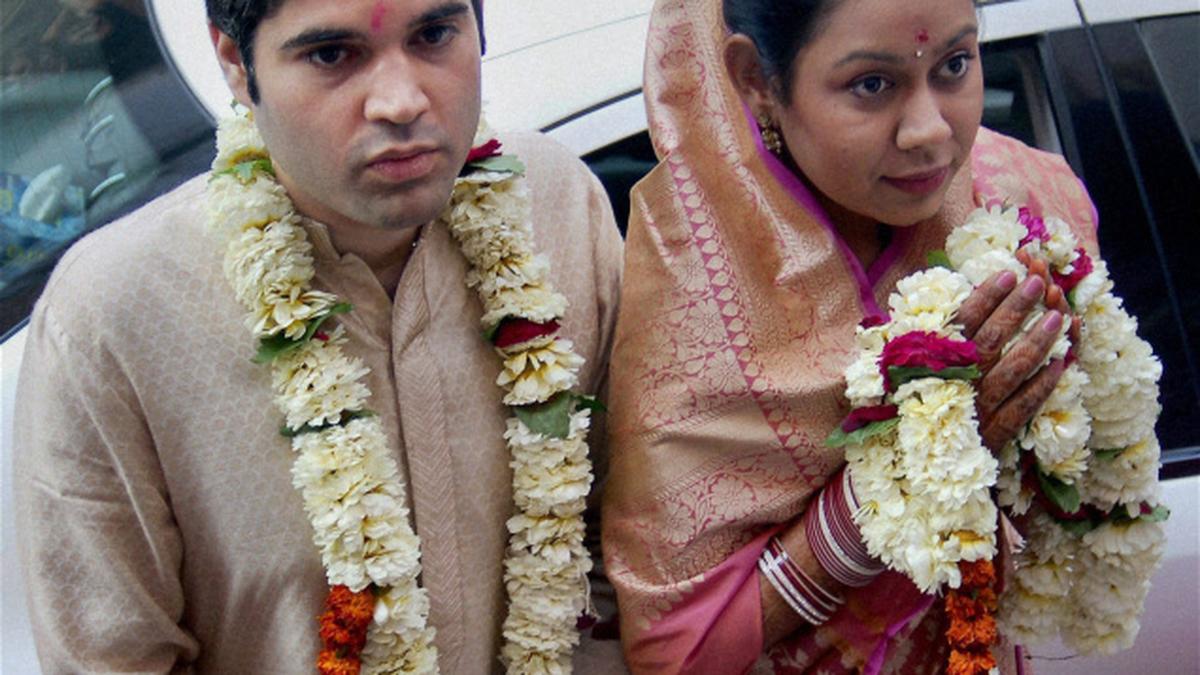 Varun Gandhi weds graphics designer Yamini Roy - The Hindu