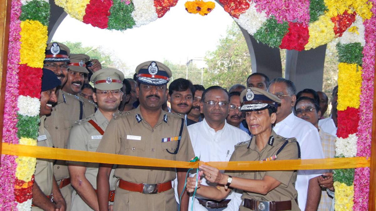 Letika Saran opens DPO building - The Hindu