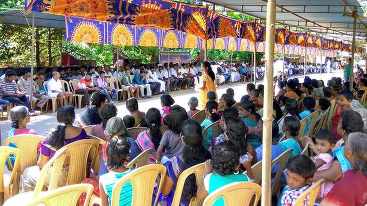 Hunger strike against Enayam project - The Hindu