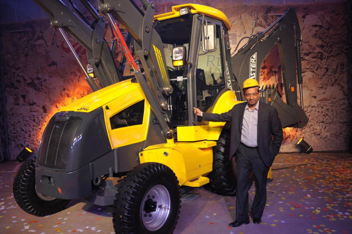 Mahindra makes foray into construction equipment - The Hindu